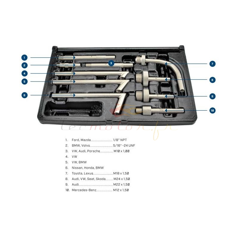 Manual pump & pressure filling box BVA DSG transmission