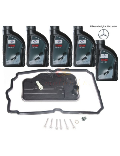 Kit cambio olio cambio olio originale Mercedes 7 G-Tronic Class-C, ML ...
