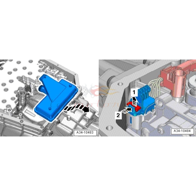 Mechatronic harness for DSG7 Audi 0B5, S-tronic, DL501 - 7Q gearbox