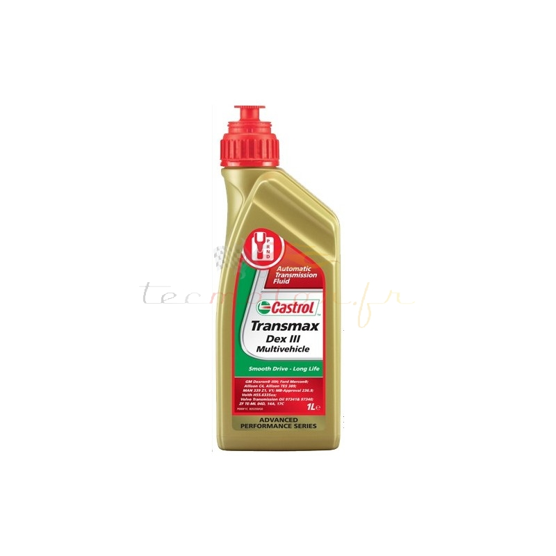 Castrol Transmax Dex III Multivehicle Bidon 1L huile Transmission